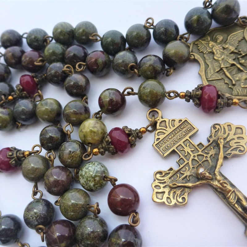 Dragon Crucifix Necklace - Etsy