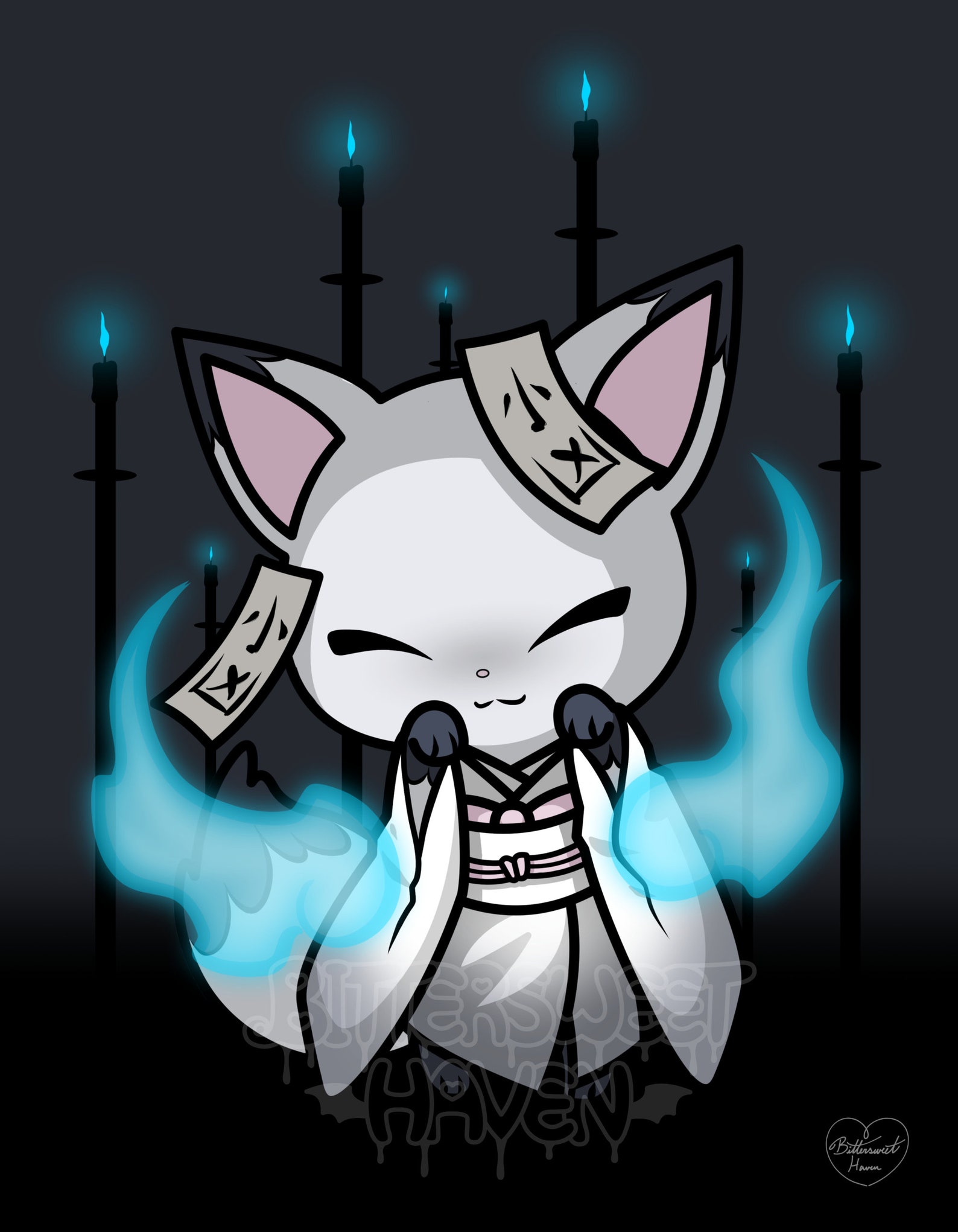 Fox Spirit Art Print - Etsy