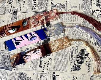 Resin Anime Bookmark - Etsy