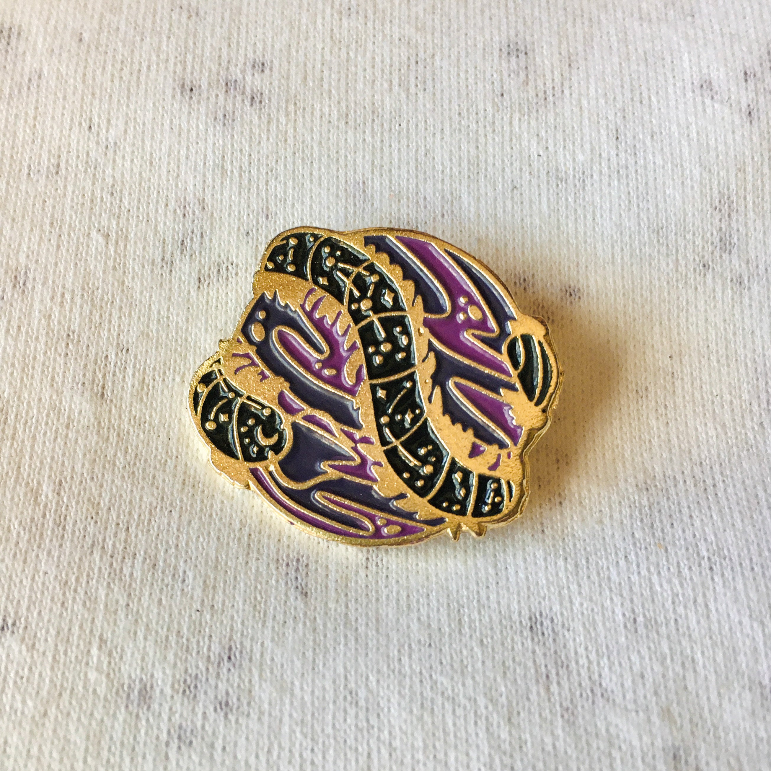Centipede Soft Enamel Pin Cosmic Bugs Insectos Cósmicos - Etsy Australia