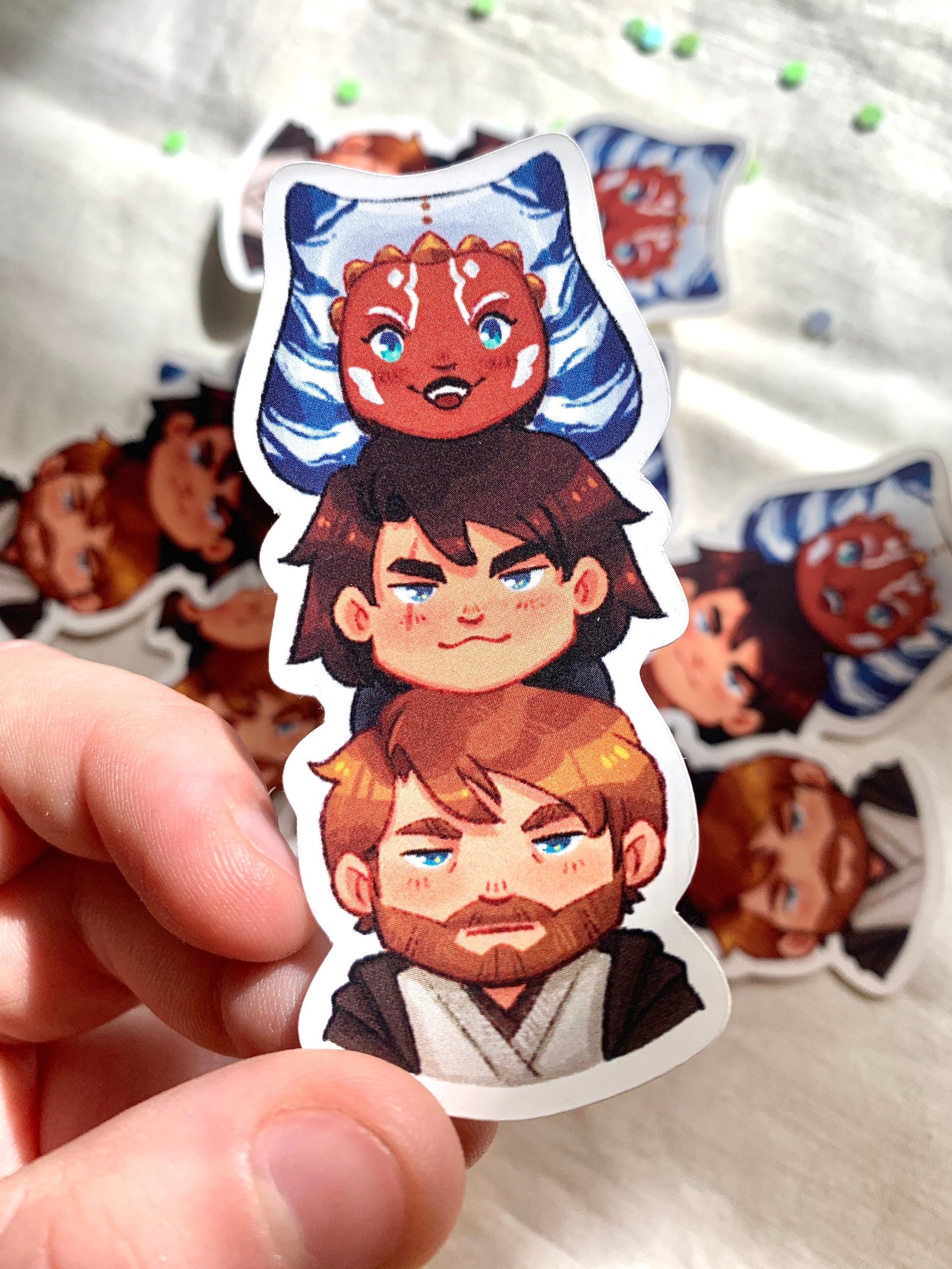 Clone Wars Stickers Rex Disaster Trio 'soka - Etsy