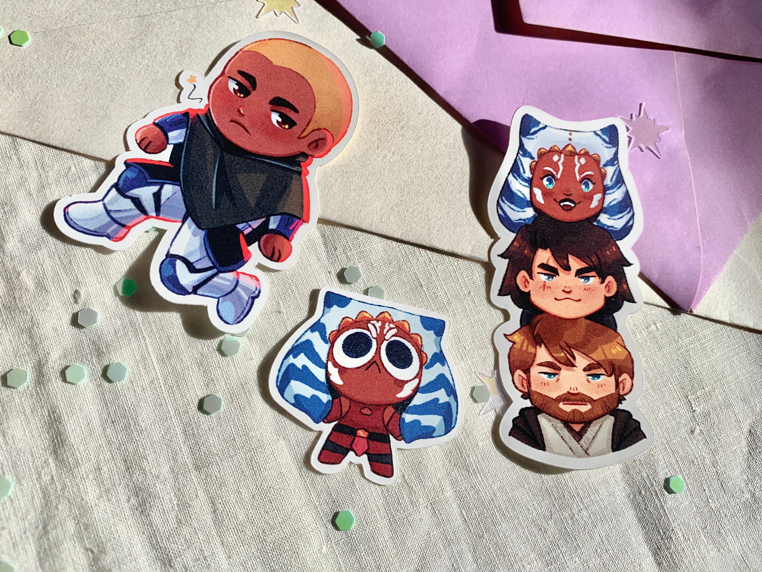 Clone Wars Stickers Rex Disaster Trio 'soka - Etsy