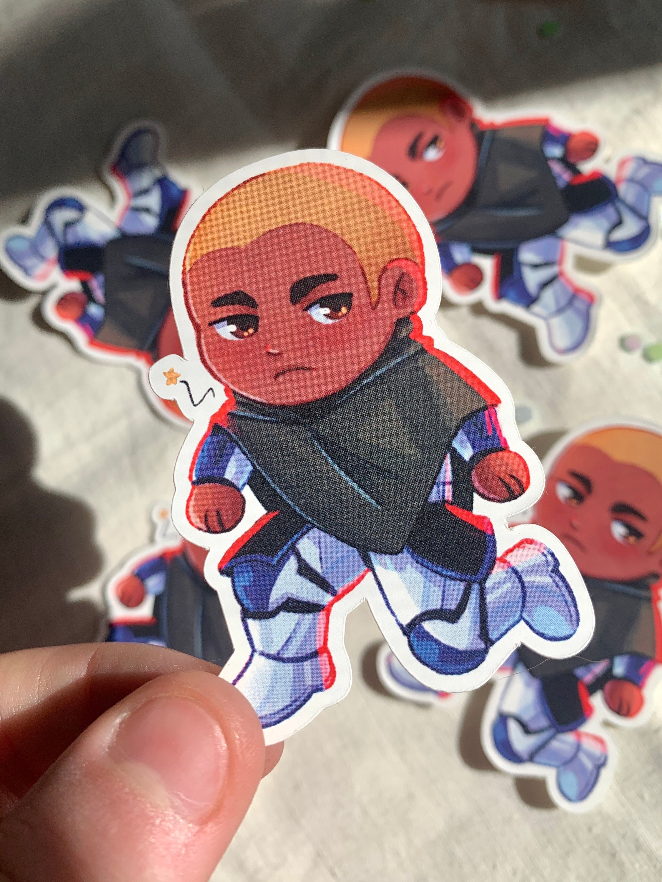 Clone Wars Stickers Rex Disaster Trio 'soka - Etsy