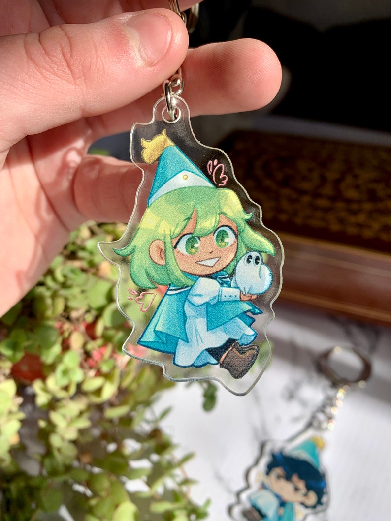 Witch Hat Atelier Keychains Agott Qifrey & Coco Charms - Etsy