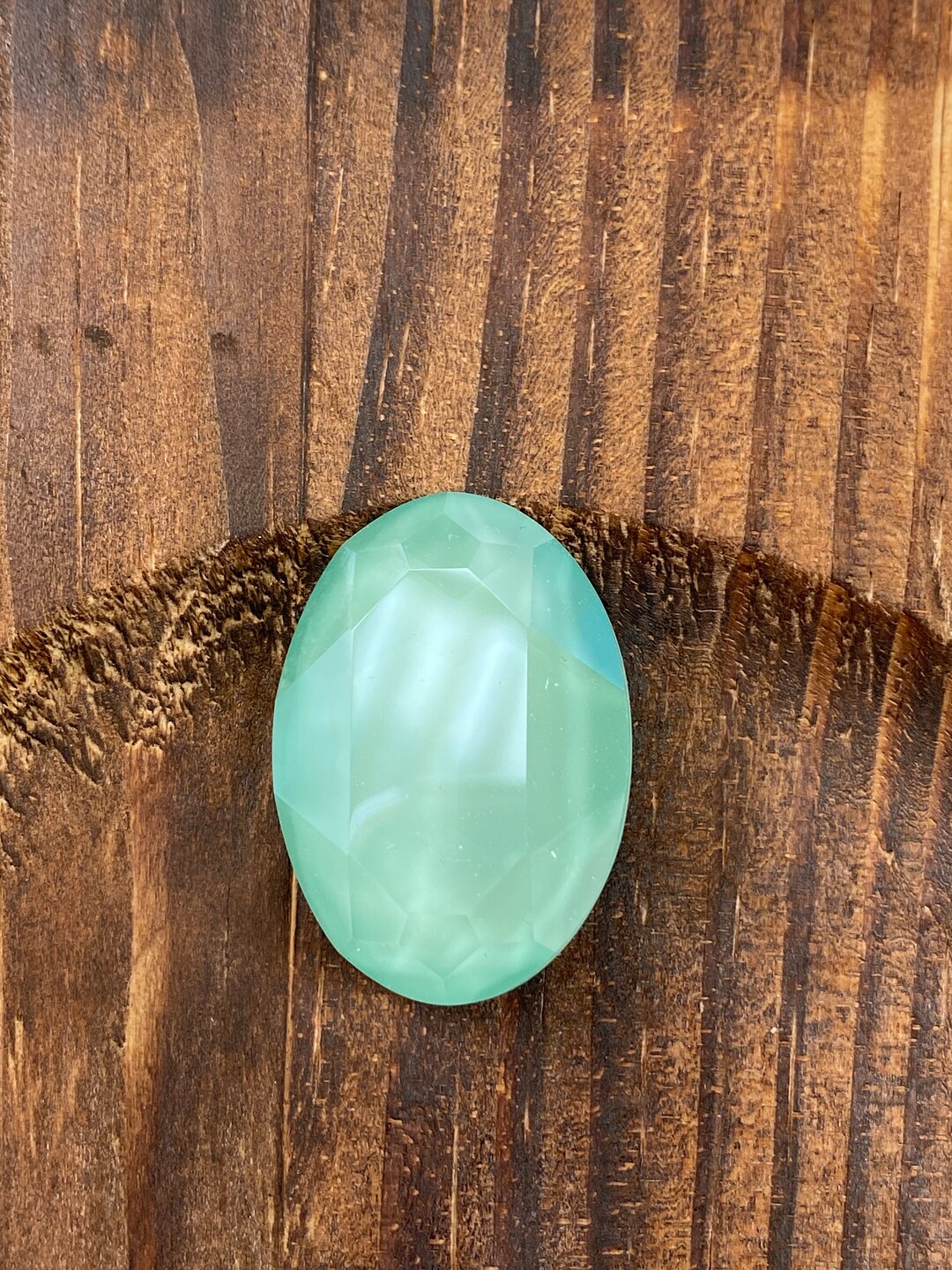 Swarovski Austria Made 4127 Large Oval Fancy Stone Crystal Mint Green ...