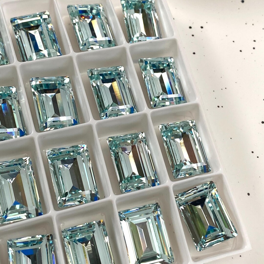 Swarovski Austria Made Loose Crystal Stone 4527 Step Cut 14mm*10mm ...