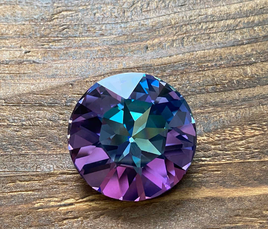 1 Piece Swarovski Austria Made Loose Round Crystal Stone 1201 27mm ...