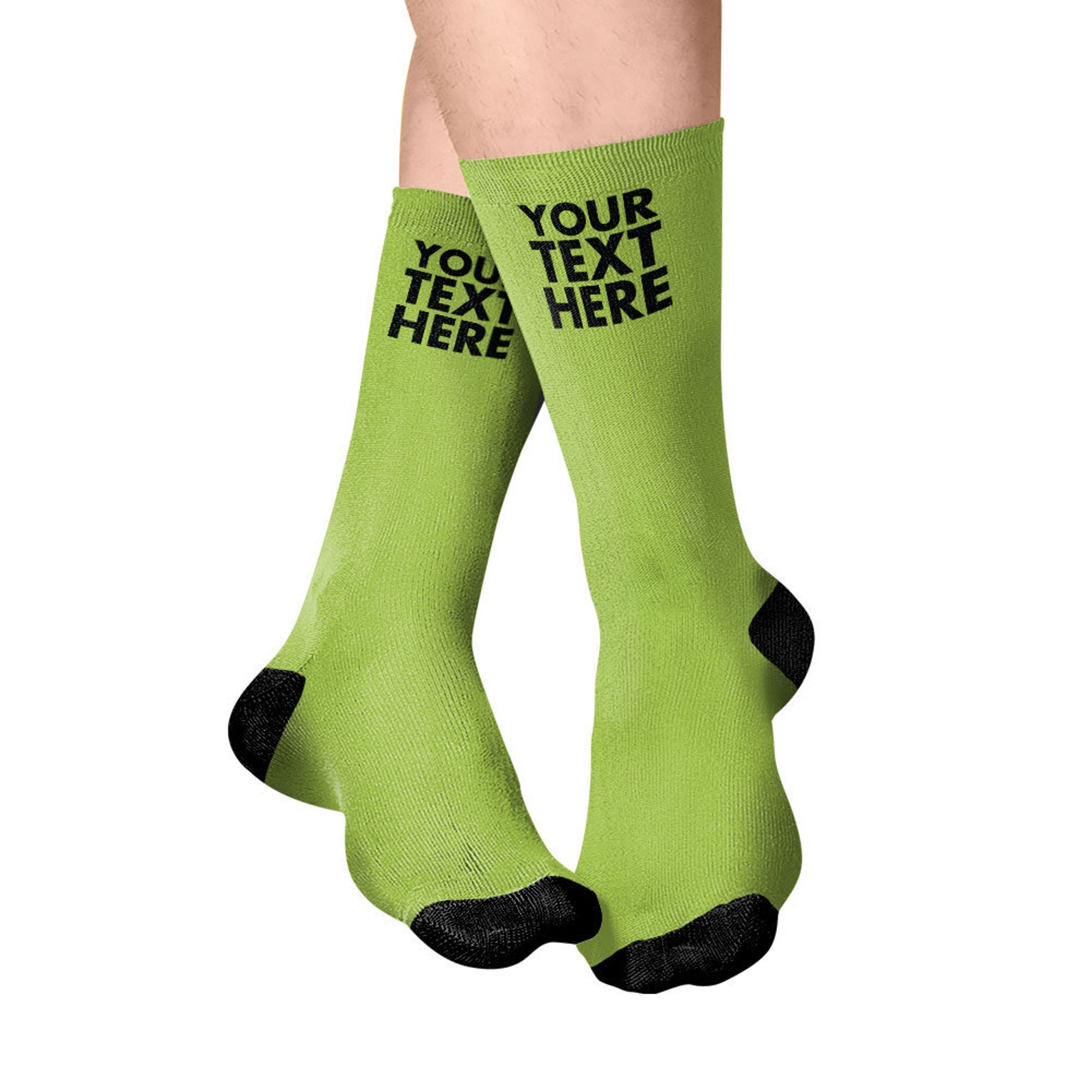 Add Any Custom Text Personalized Socks Custom Name on Socks | Etsy