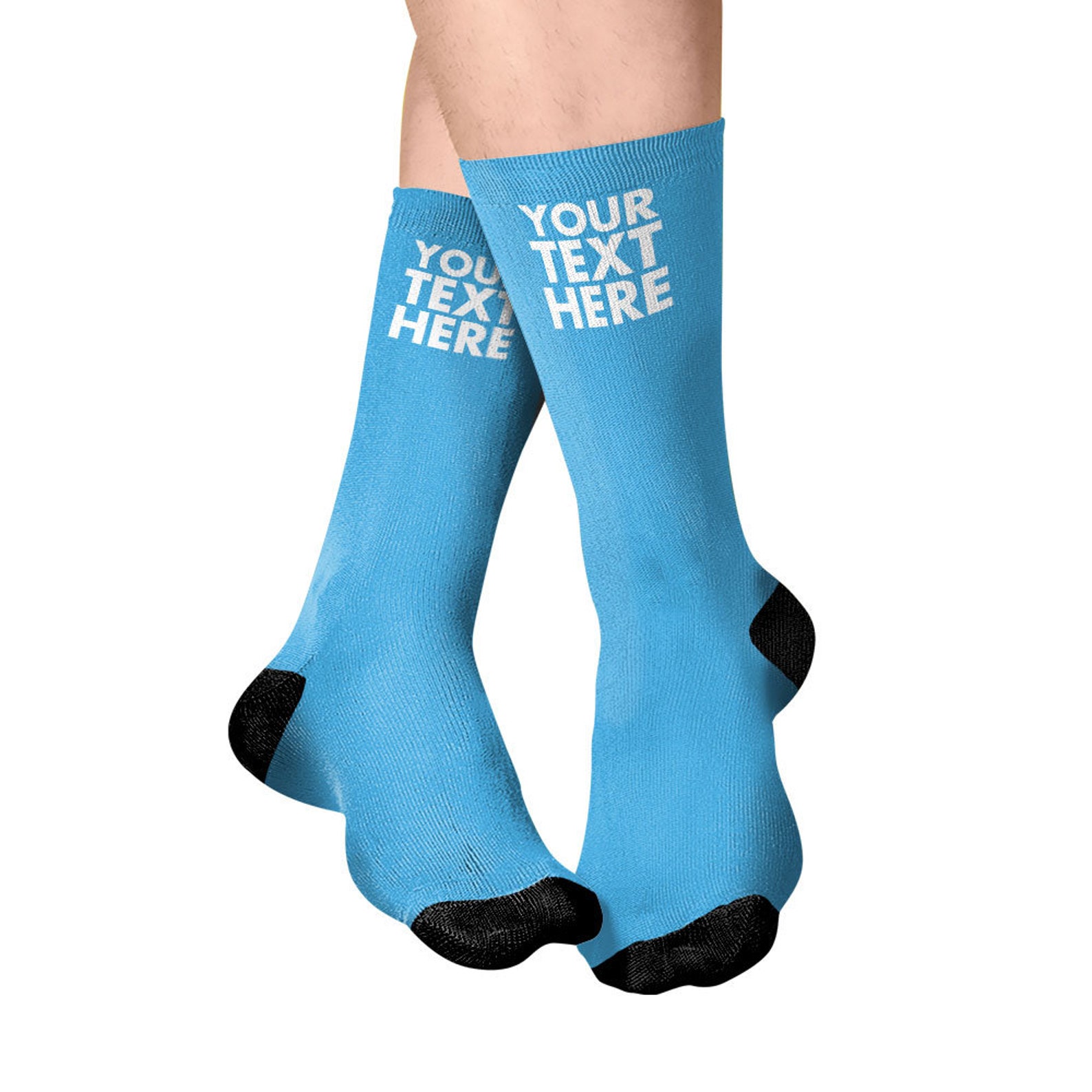 Add Any Custom Text Personalized Socks Custom Name on Socks - Etsy