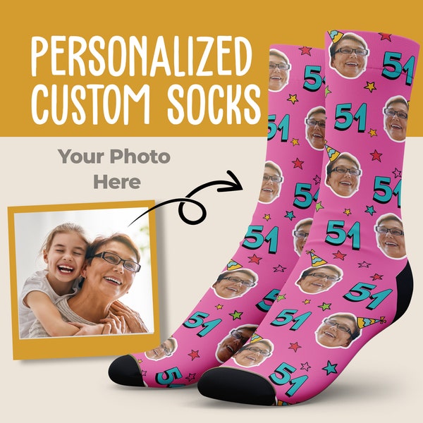 Birthday Socks - Etsy