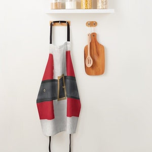 Cute Red Santa Claus Suit Christmas Holiday Design Apron - Etsy