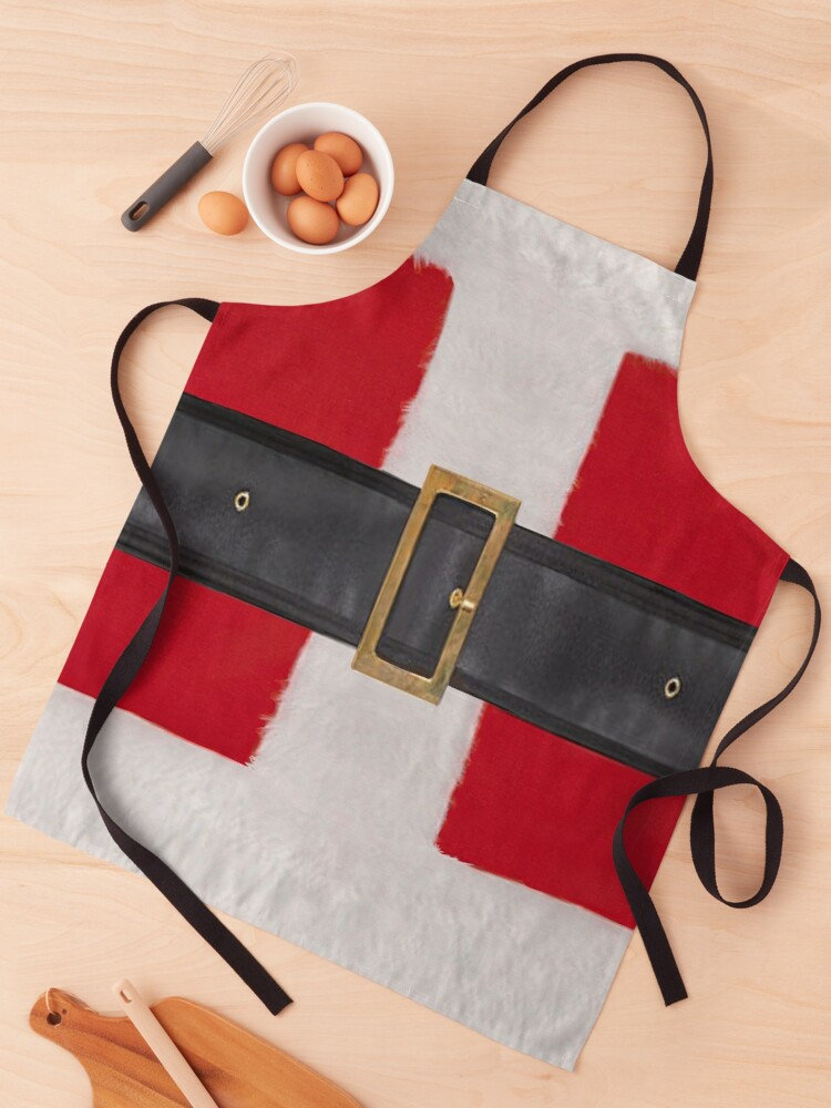 Cute Red Santa Claus Suit Christmas Holiday Design Apron - Etsy