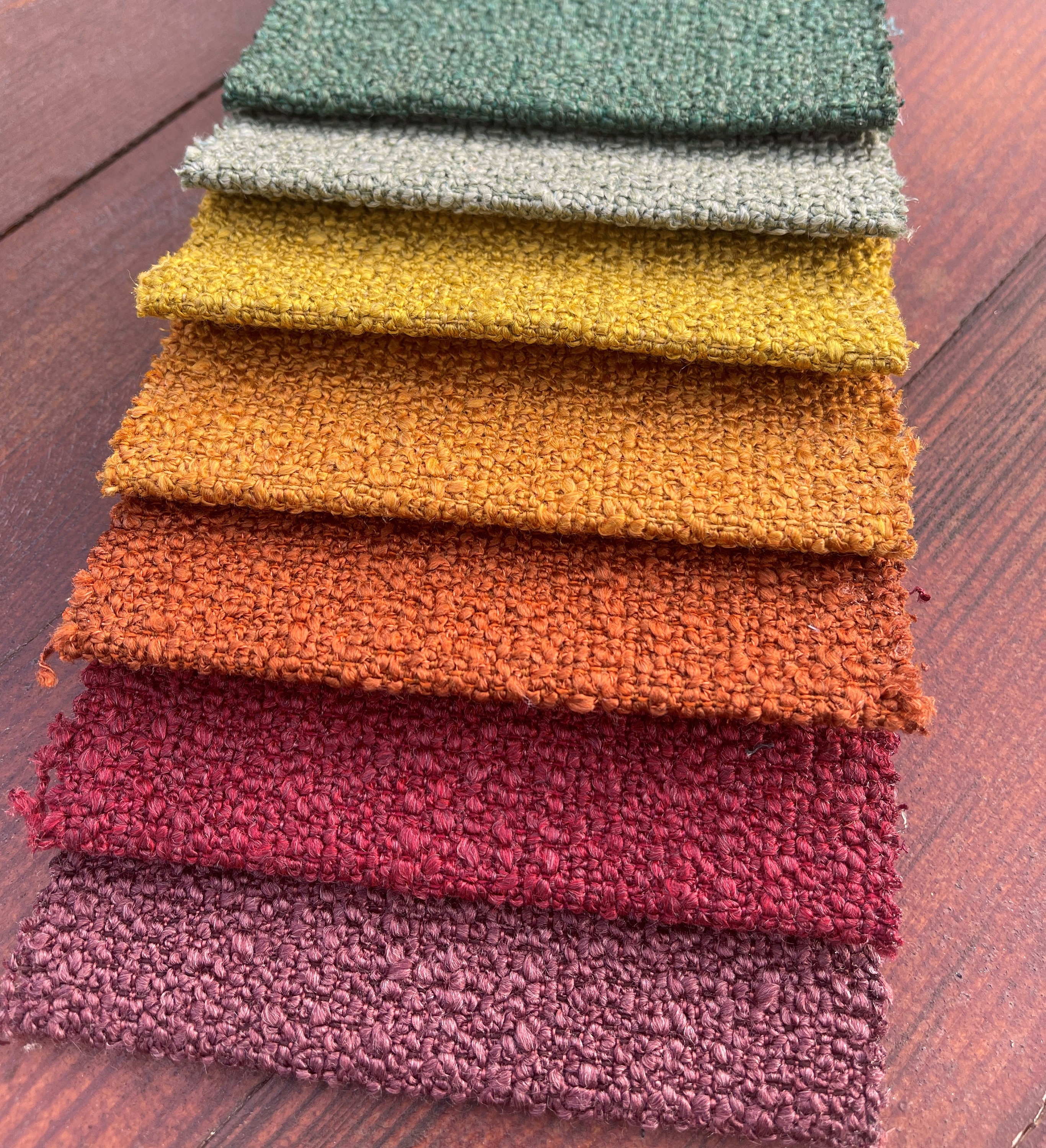 Solid 7 Color Boucle Upholstery Fabric by the Yard Home Decor - Etsy