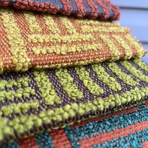 Two-color Woven Upholstery Fabric by the Yard, Luxury Home Decor Fabric ...