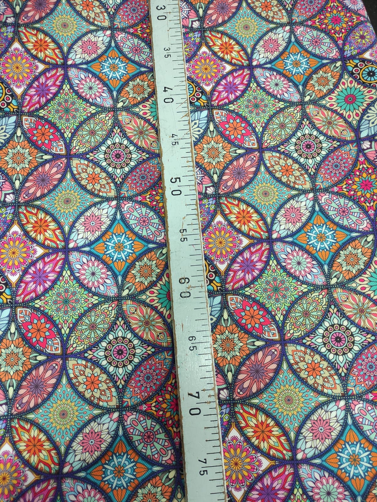 Mandala Pattern Fabric by the Meter Geometric Home Decor - Etsy