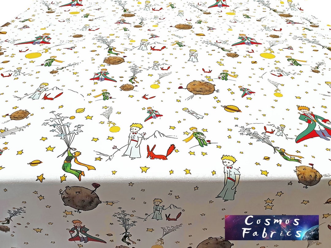 Little Prince Pattern by the Yard, Pop Art Home Decor Fabric, Indoor ...