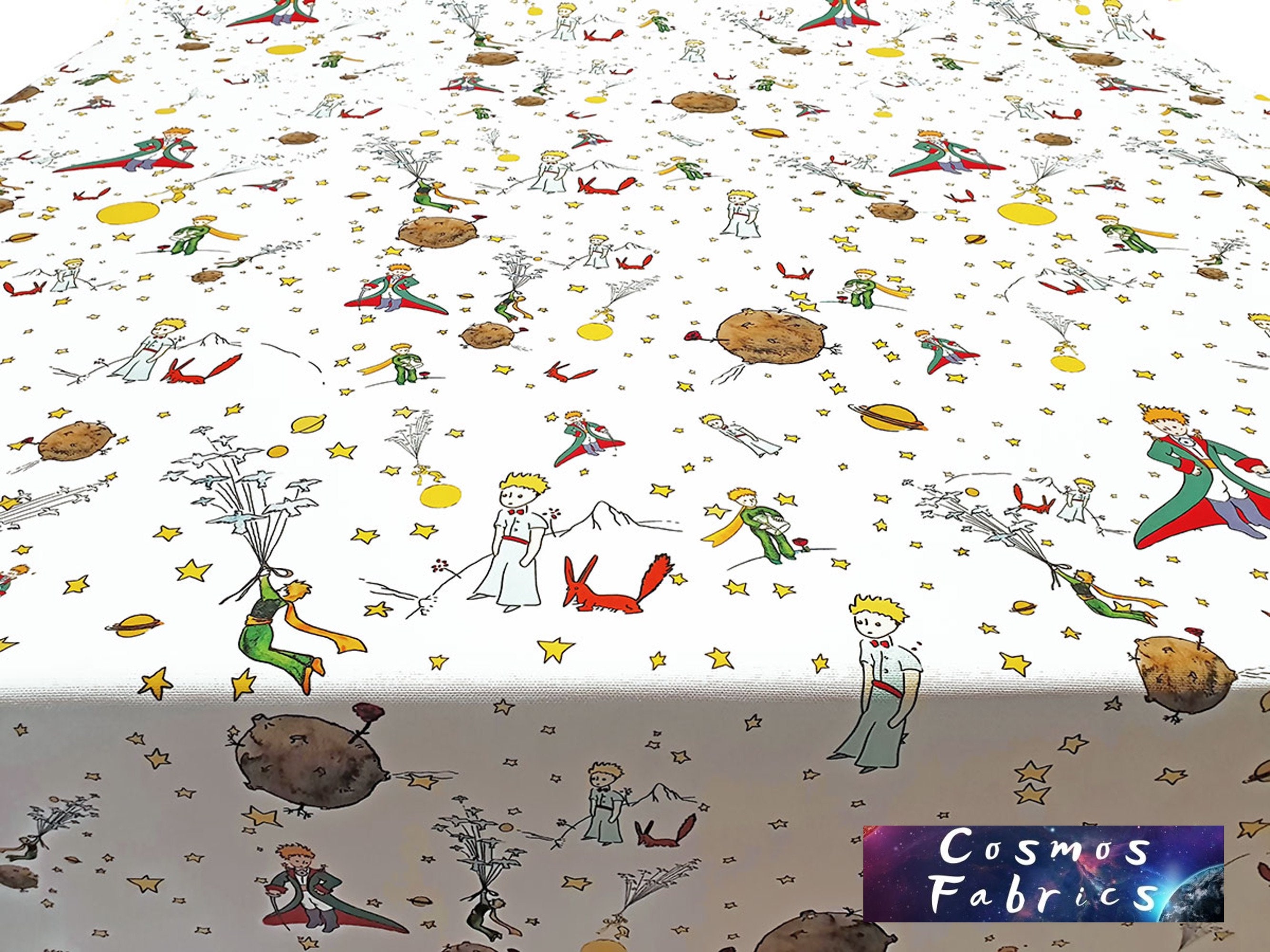 Little Prince Pattern by the Yard Pop Art Home Decor Fabric - Etsy