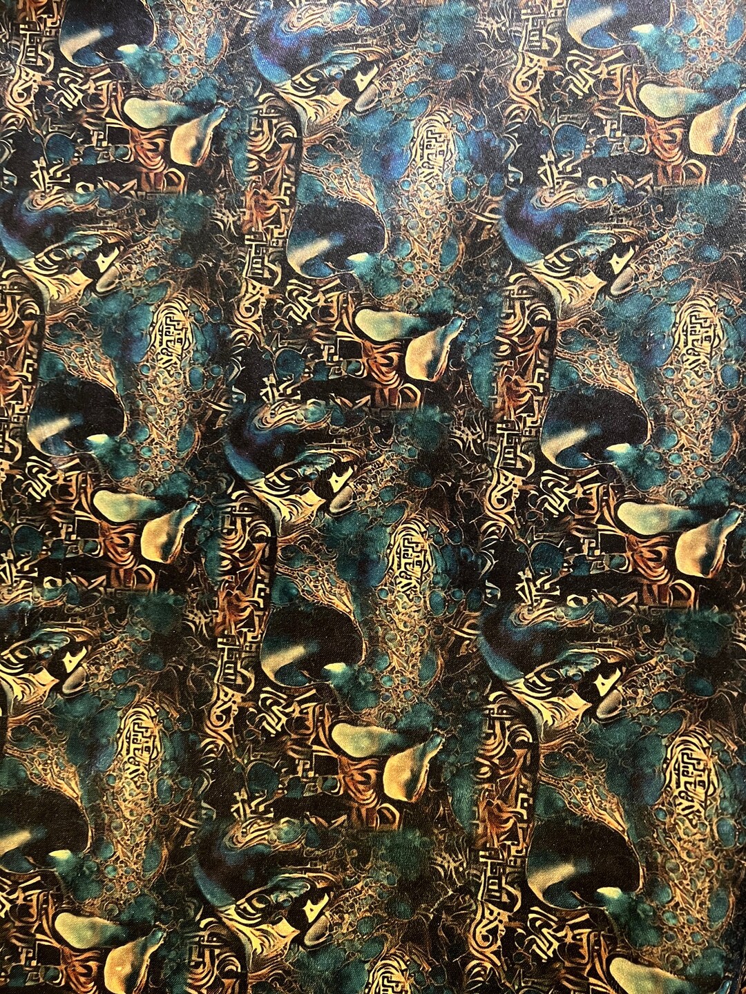 3D Woman Face Pattern Upholstery Velvet Print Fabric by the Yards ...