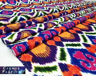 Bohemian Print Fabric - Etsy