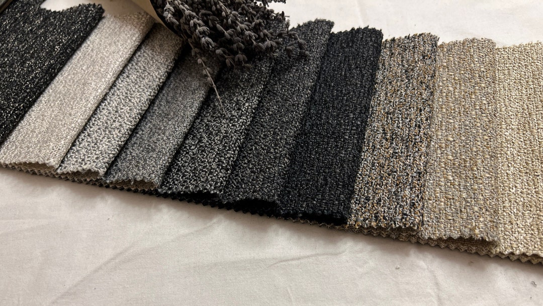 Heavy Weight Tweed Upholstery Fabric by the Yard, Elegant Home Decor ...