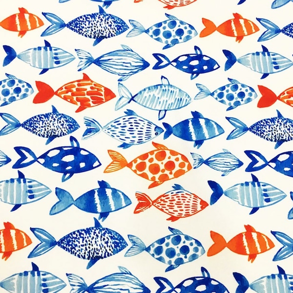 Polyester Fish Upholstery Fabric - Etsy