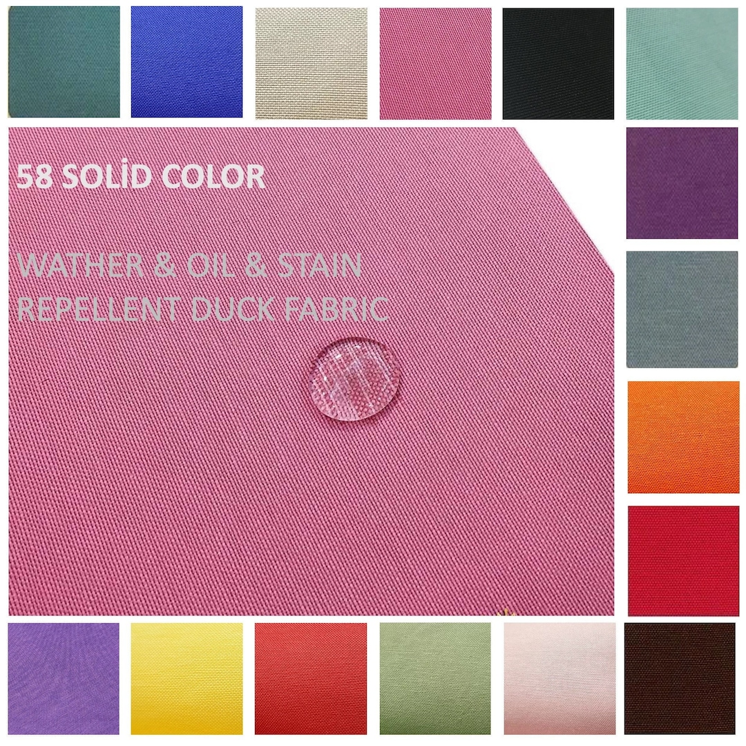 Pink Duck Canvas Fabrics Upholstery Fabric by the Yard, Indoor, Outdoor ...