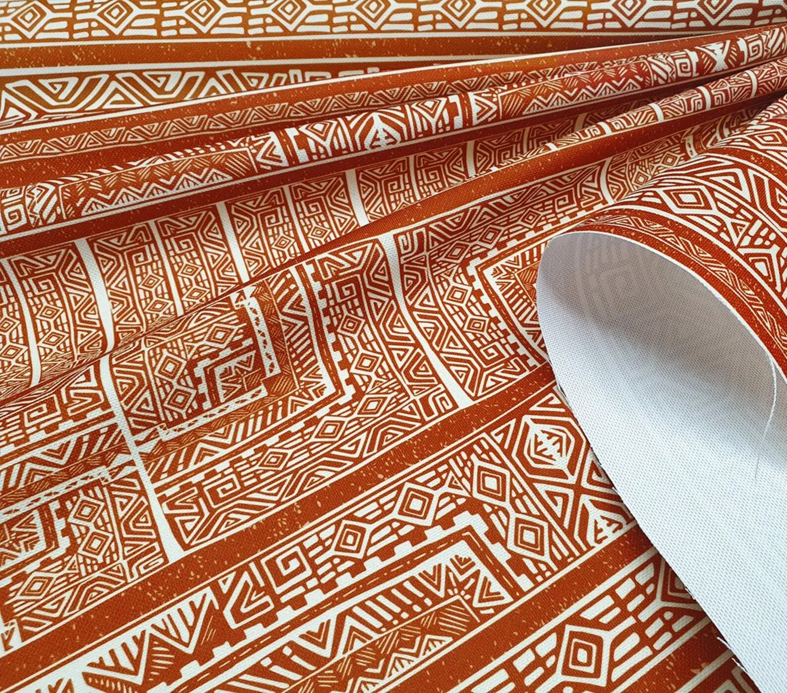 Aztec Bohemian Design Upholstery Fabrics by the Meter Ethnic - Etsy