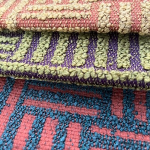 Two-color Woven Upholstery Fabric by the Yard, Luxury Home Decor Fabric ...