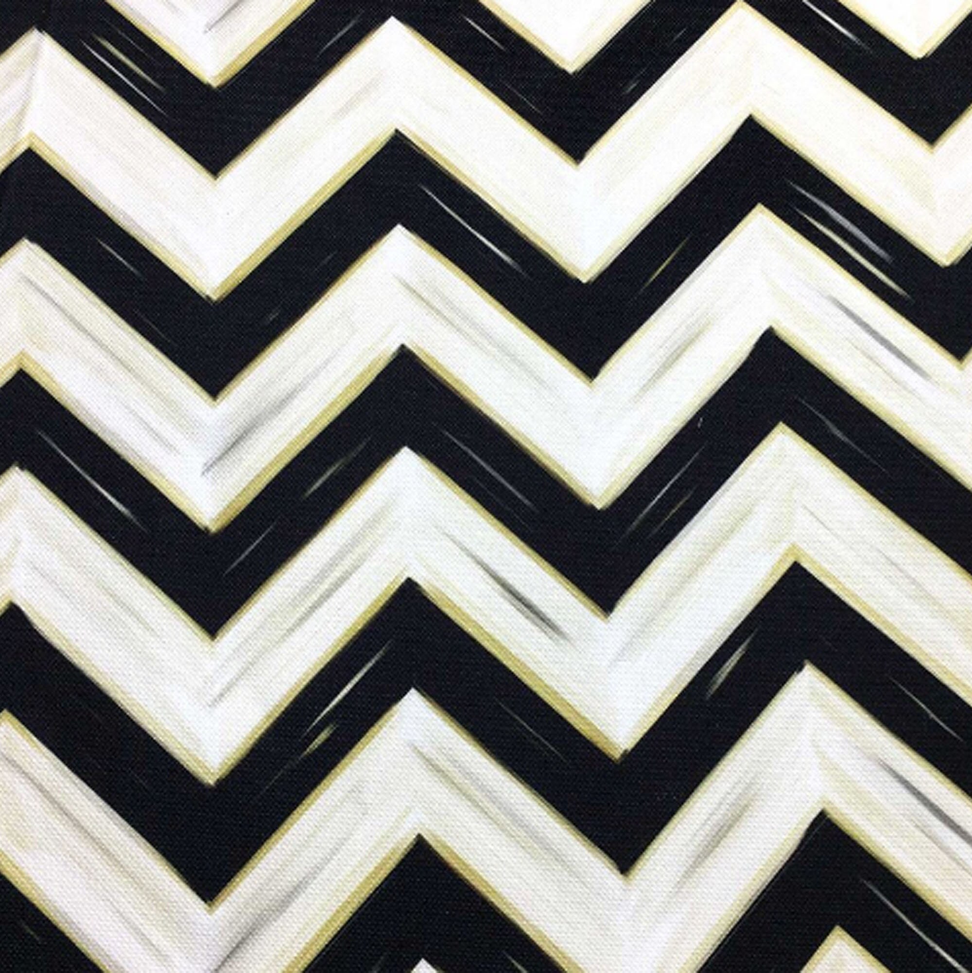Vintage Zigzag Pattern Upholstery Fabric by the - Etsy