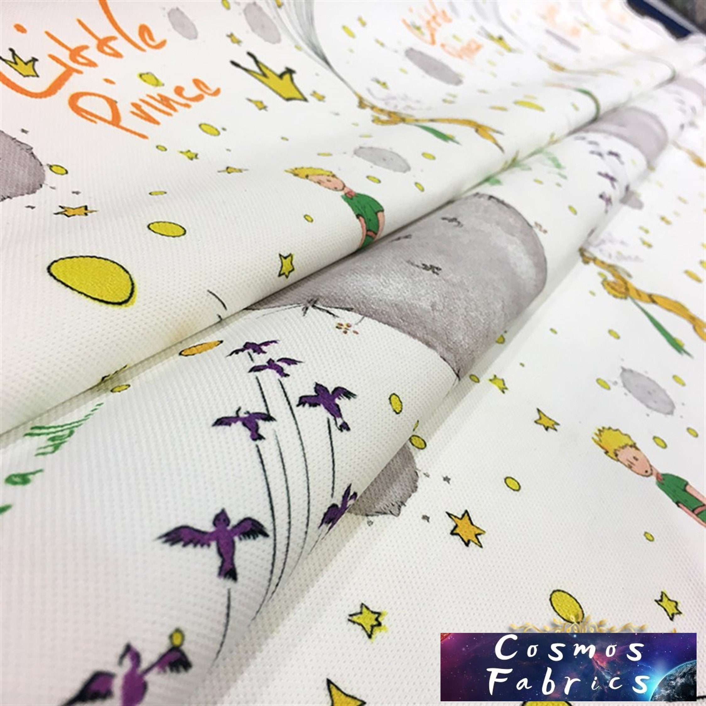 The Little Prince Pattern by the Yard Pop Art Home Decor | Etsy