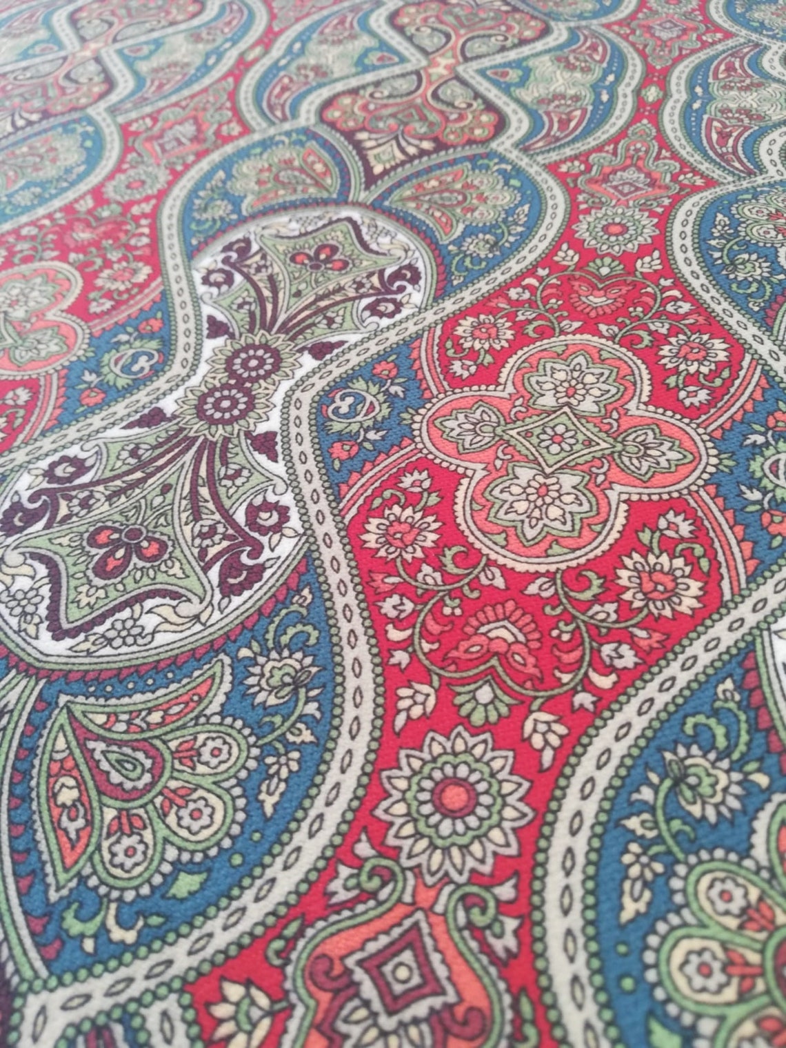 Ethnic Mandala Pattern Upholstery Fabric by the Meter - Etsy