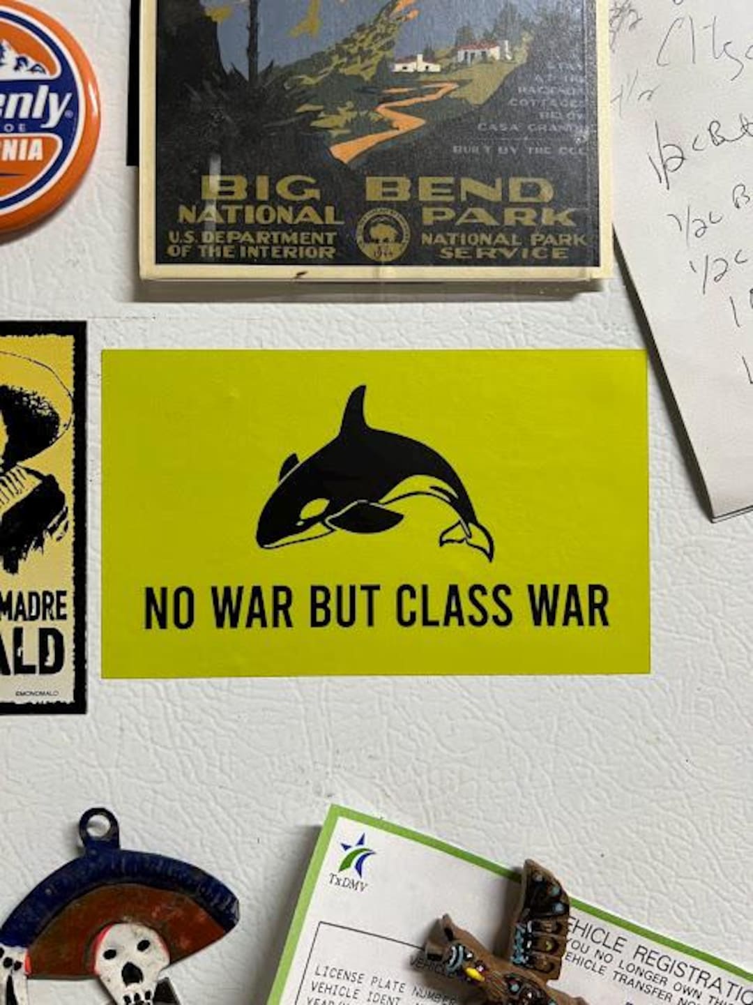 No War but Class War Sticker - Etsy