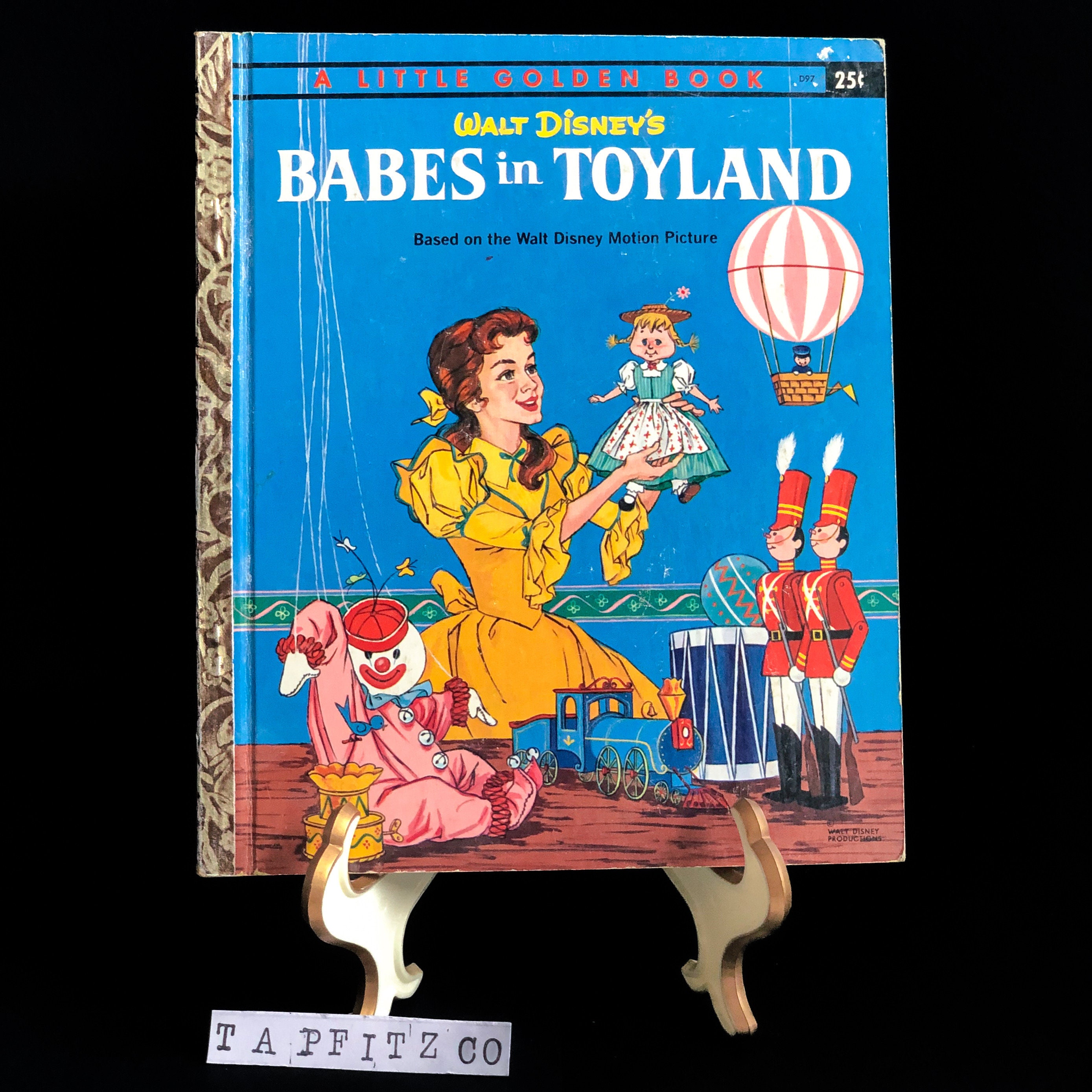 Walt Disneys Babes in Toyland, Vintage Little Golden Book, Near Mint ...