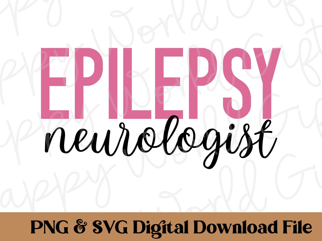Epilepsy Neurologist Svg, Neurology Png, Neuro Nurse Svg, Neurologist ...