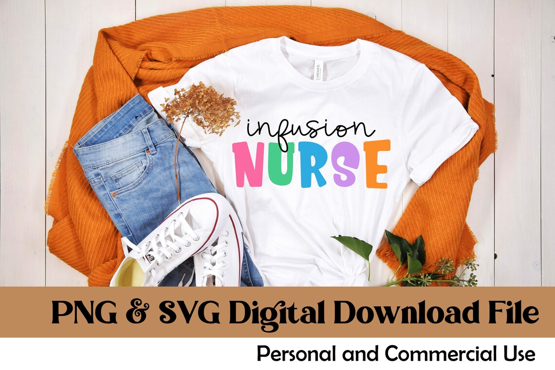Infusion Nurse Nursing SVG Printable Sublimation Nurse - Etsy
