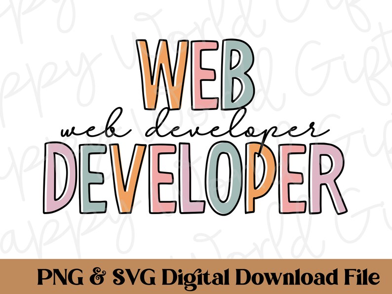 Web Developer Svg Software Developer Svg Programmer Svg - Etsy