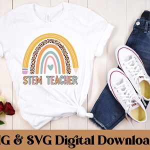 STEM Teacher Svg, Stem Teacher Png, Women in Stem, Stem Teacher Life ...