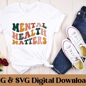 Mental Health Matters Svg, Mental Health Awareness Svg, Mental Health ...