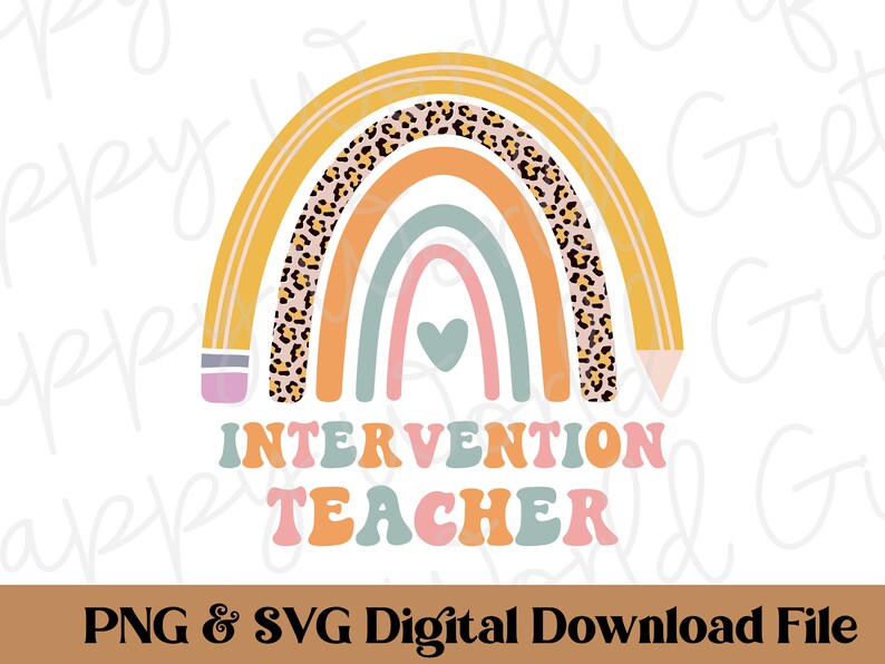 Intervention Teacher Svg Png, Early Intervention Svg, Intervention ...