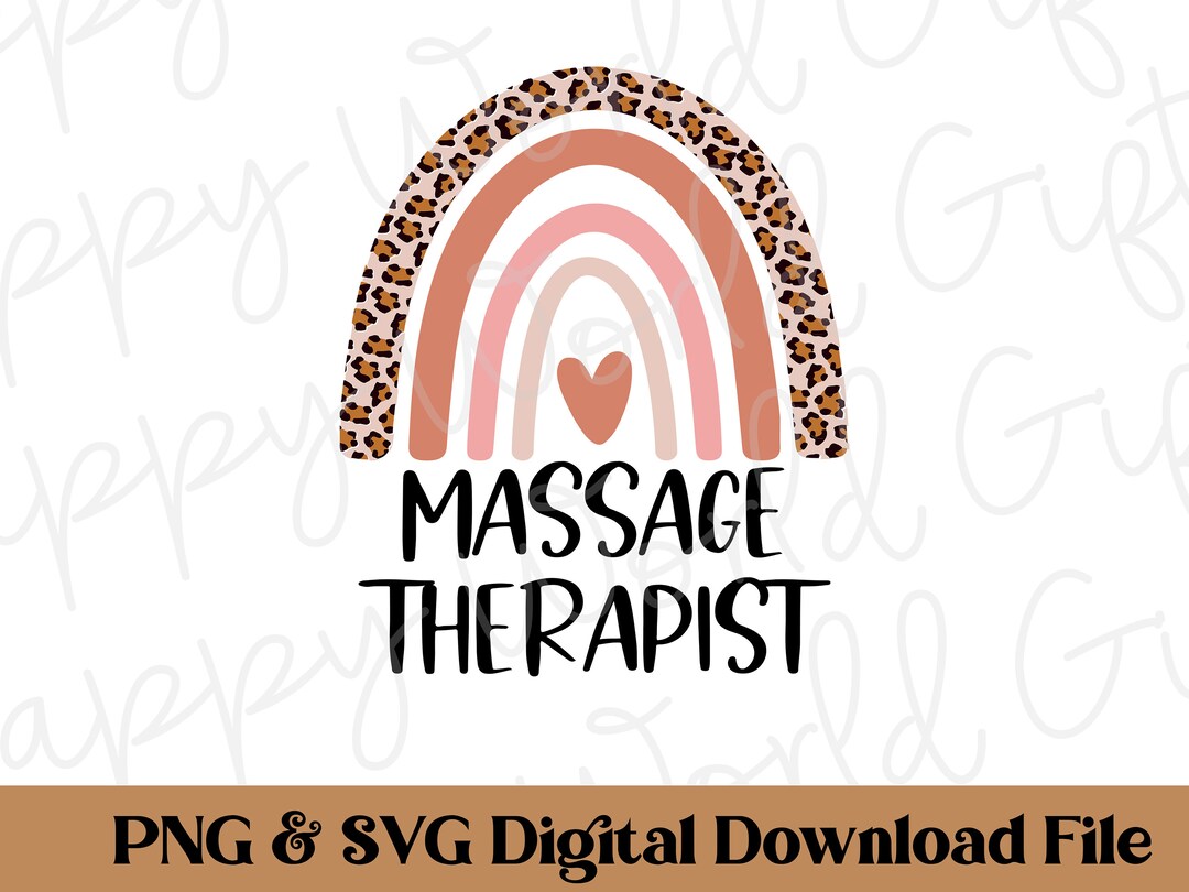 Massage Therapist Svg Massage Therapy Png Massage Therapy - Etsy