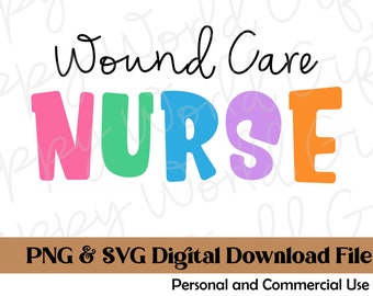 Wound Nurse Svg - Etsy Israel