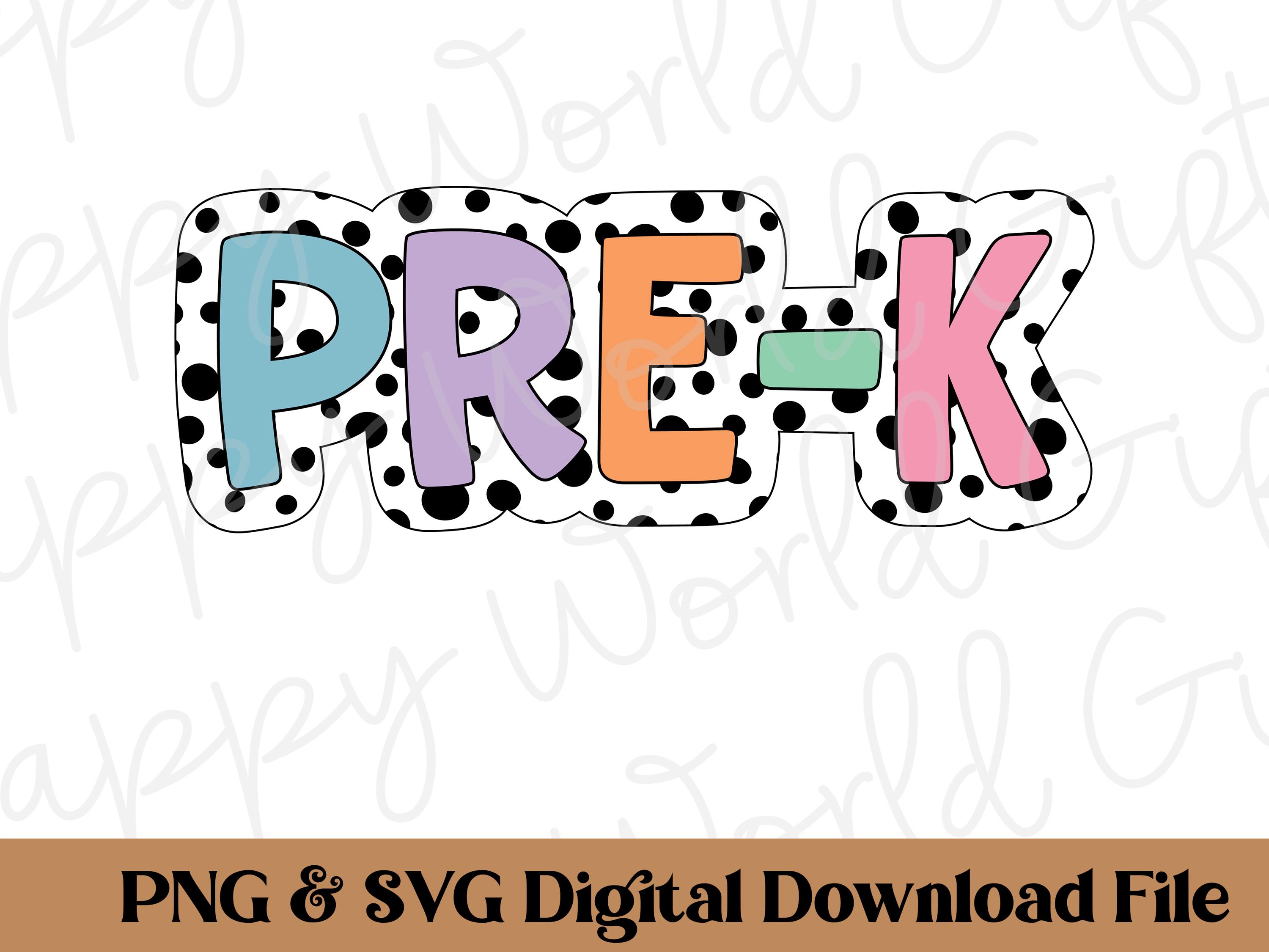 Pre-k Svg, Prek Png, Preschool Teacher Svg, School Shirt Design, First ...