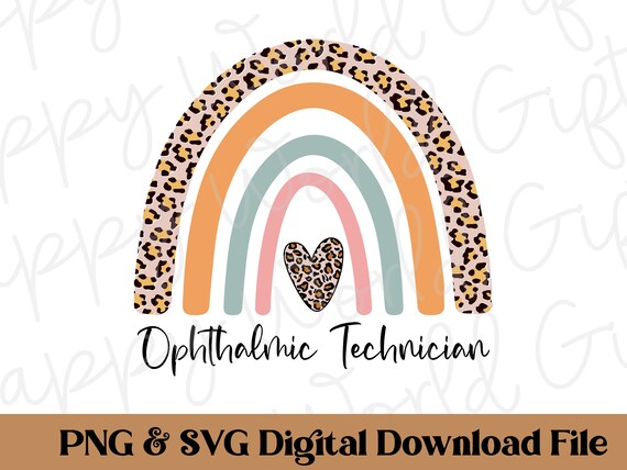 Ophthalmic Tech Svg Ophthalmic Technician Png Optometry - Etsy