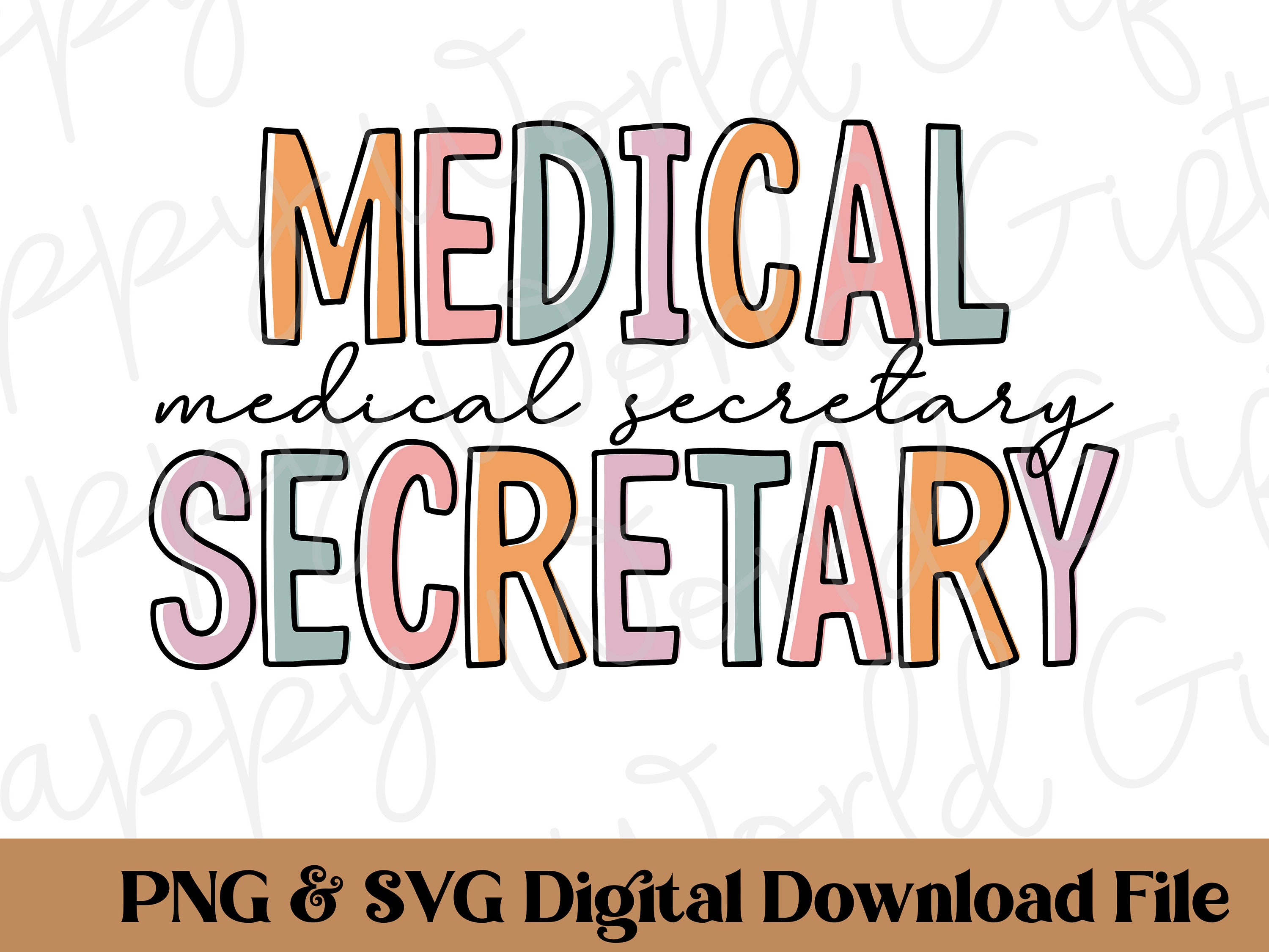 Medical Secretary Svg, Medical Assistant Png, Medical Svg, Medical Life ...