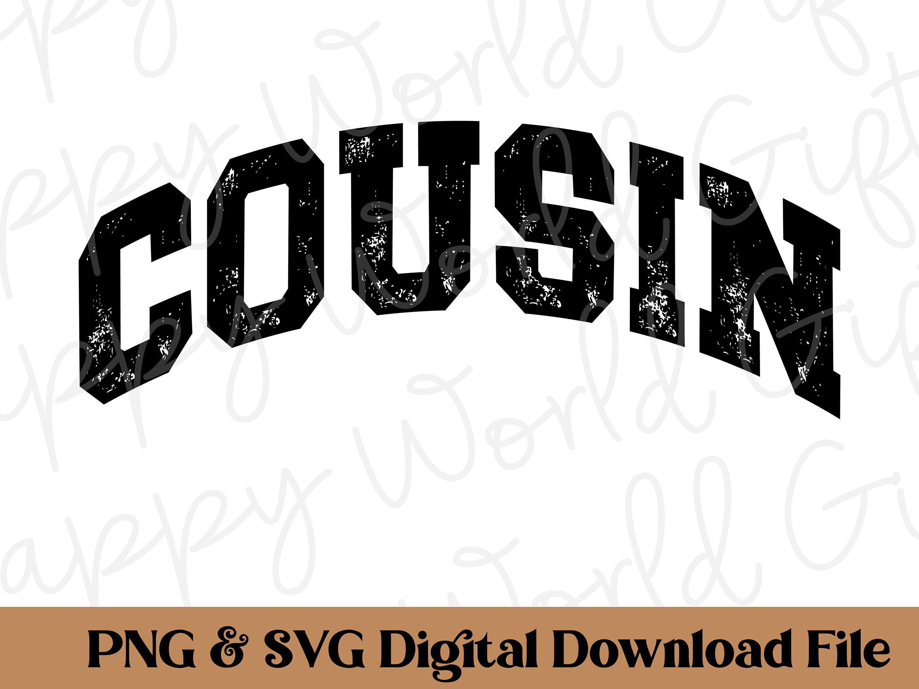 Cousin Svg Png, Cousin Crew SVG File Instant Download, Cousin Crew Cut ...