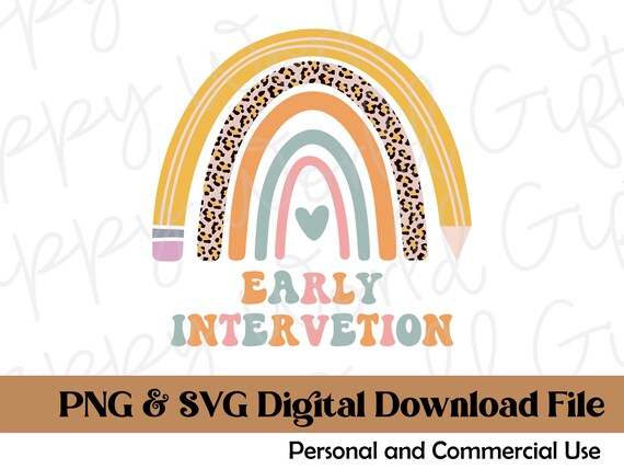Early Intervention Svg Intervention Teacher Svg Intervention - Etsy