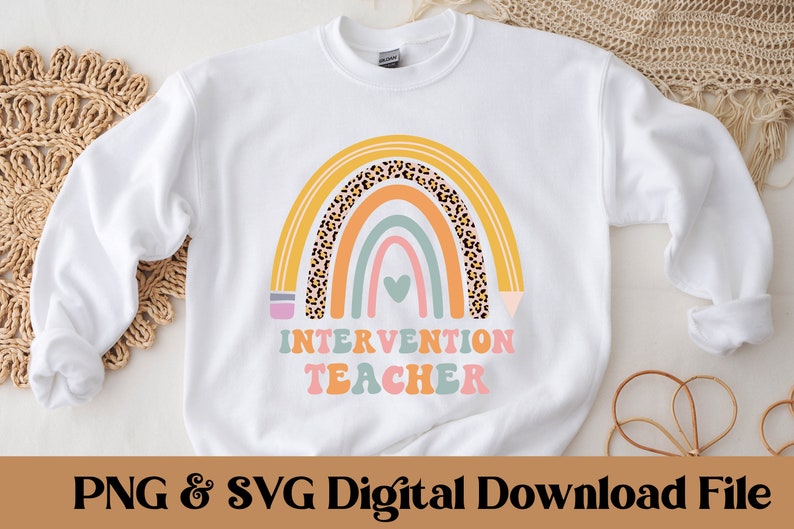 Intervention Teacher Svg Png, Early Intervention Svg, Intervention ...