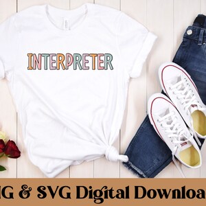 Interpreter PNG, Interpreter SVG, ASL Interpreter Svg, Digital Sign ...