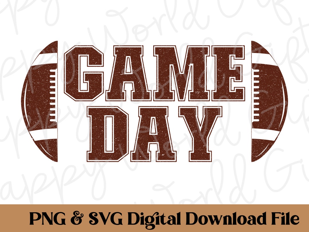 Game Day Football SVG, Football Game Day SVG, Varsity Game Day Png ...