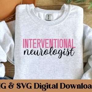 Interventional Neurologist Svg, Neurology Png, Neuro Nurse Svg ...